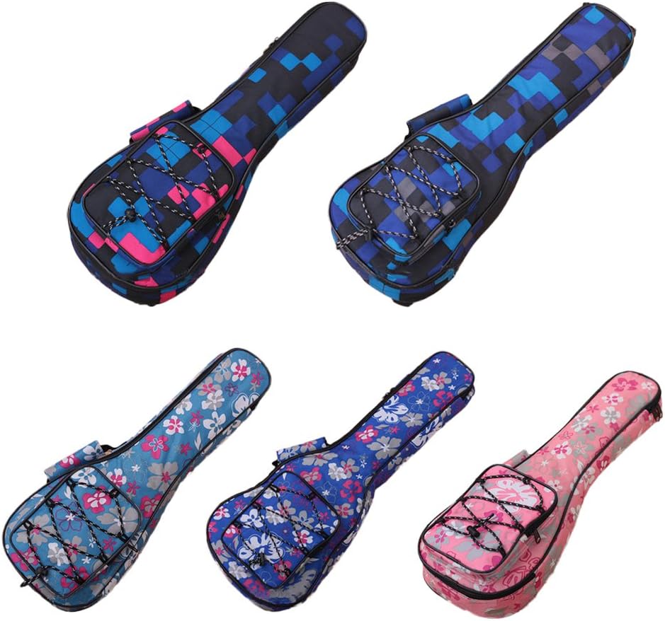 Amazon.com: HOT SEAL Waterproof Durable Colorful Ukulele Cotton Case ...