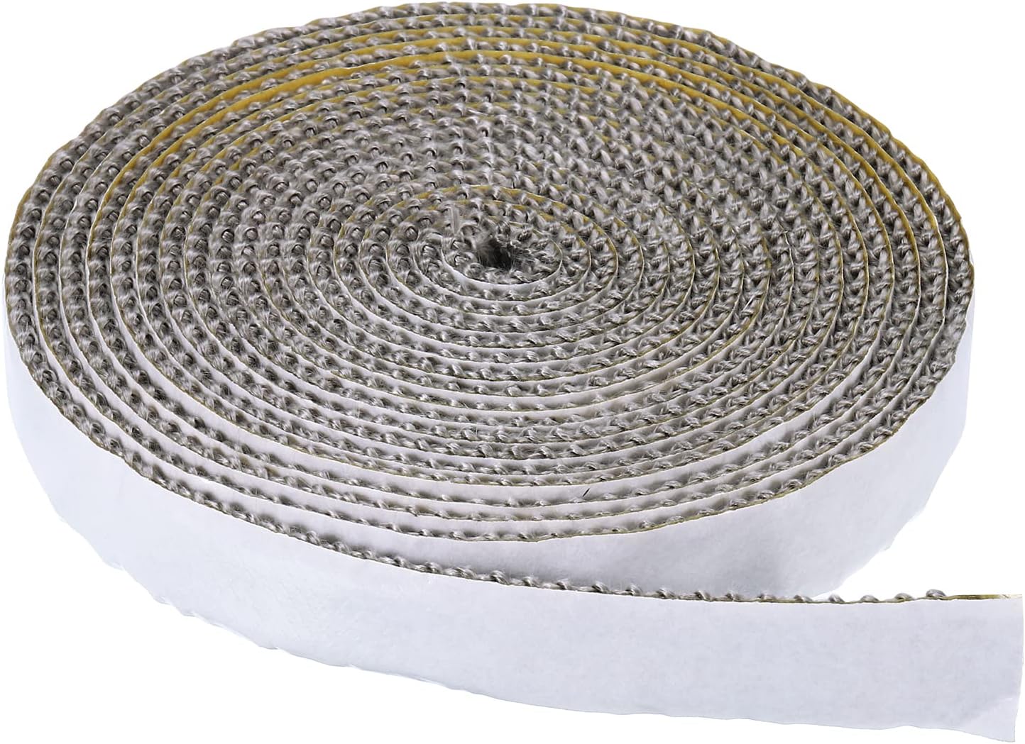 PATIKIL 13.12ft x 3/4" Autoadhésif Graphite Fibre Verre Cordon, Tressé ...