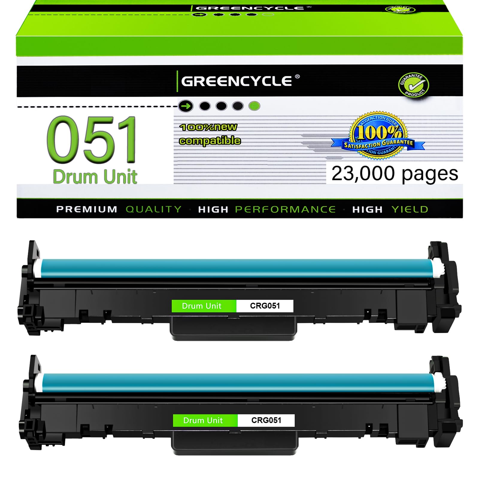 Snapklik.com : Greencycle 051 Drum 2170C001 Compatible Replacement For ...