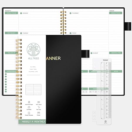 Amazon.com : Weekly Planner Undated Planner Book with To-Do List,Weely ...