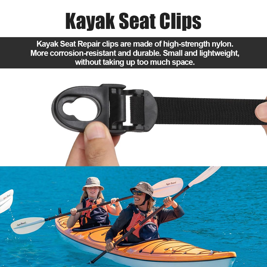 Snapklik.com : Guweta Kayak Seat Repair Kit Compatible For Lifetime ...