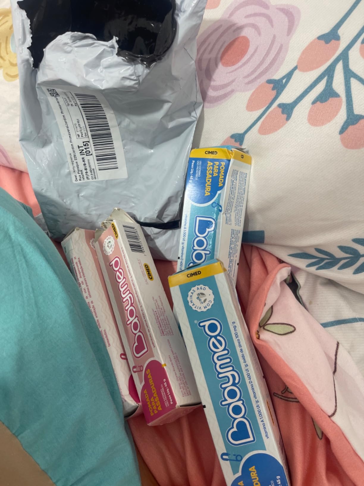 Kit 6 unidades Babymed 3 Azul / 3 Rosa : Amazon.com.br: Bebês