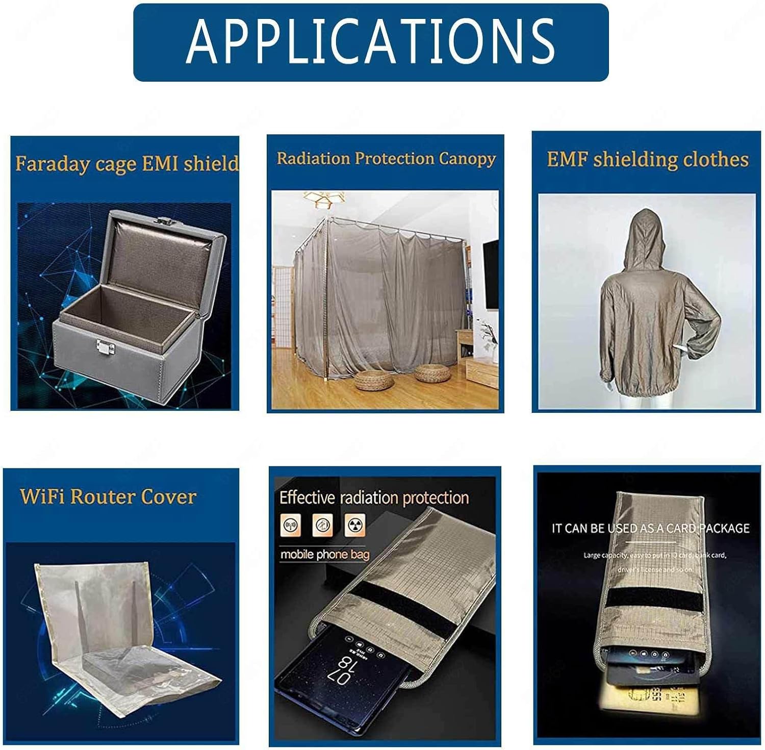 Faraday Fabric Conductive DIY Cloth EMP Blankets for Philippines | Ubuy
