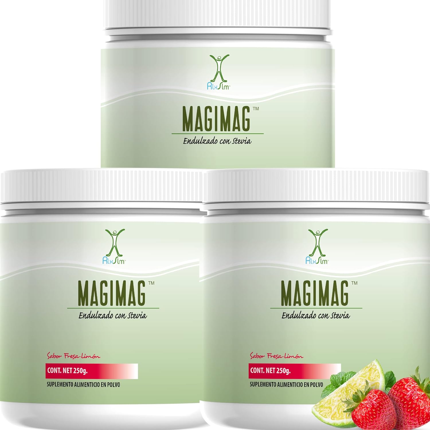 Citrato de Magnesio con Colágeno 3 Botes 250g en Polvo Frank Suárez ...