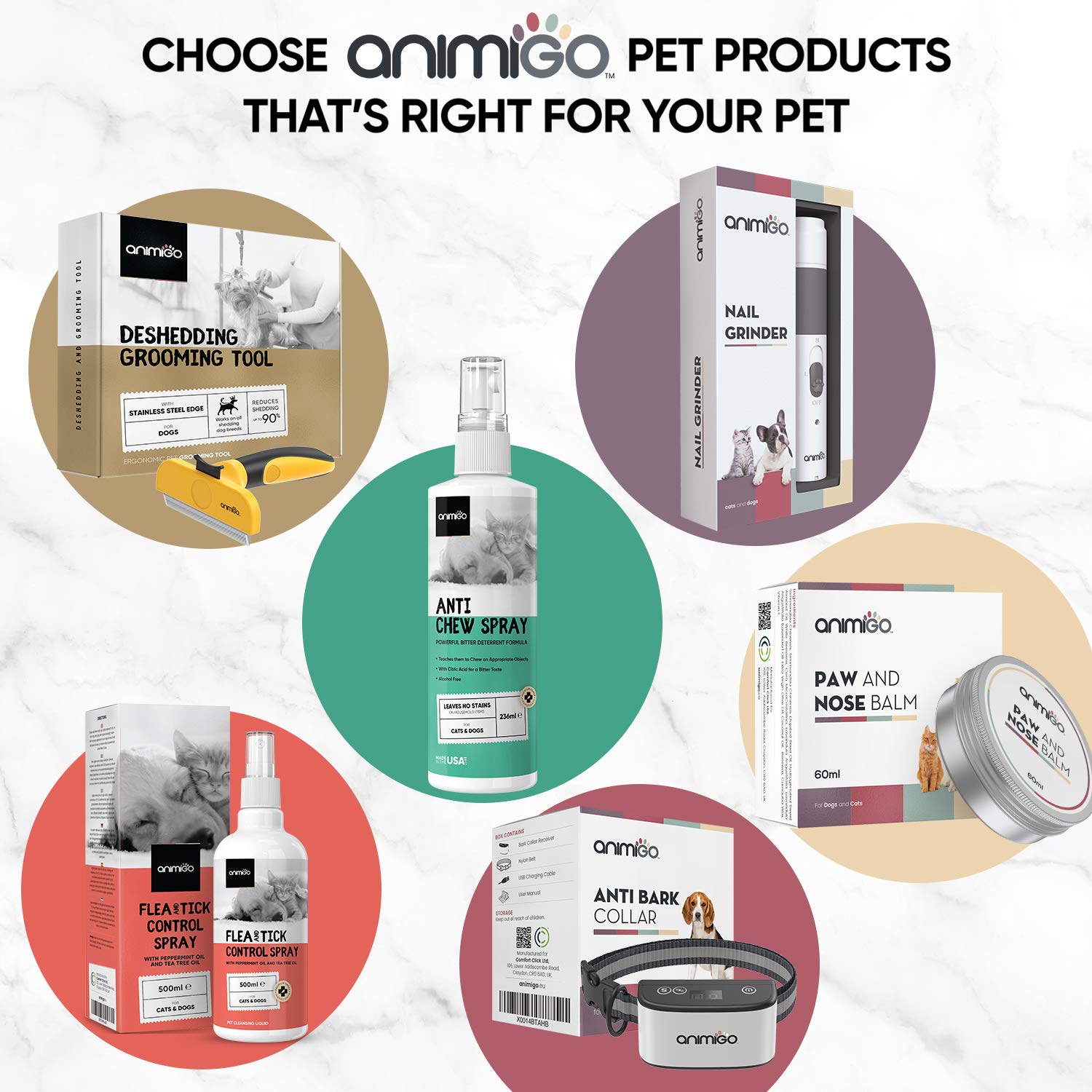 Buy Animigo Flea and Tick Shampoo for Dogs, Cats, Puppies, & Kittens ...