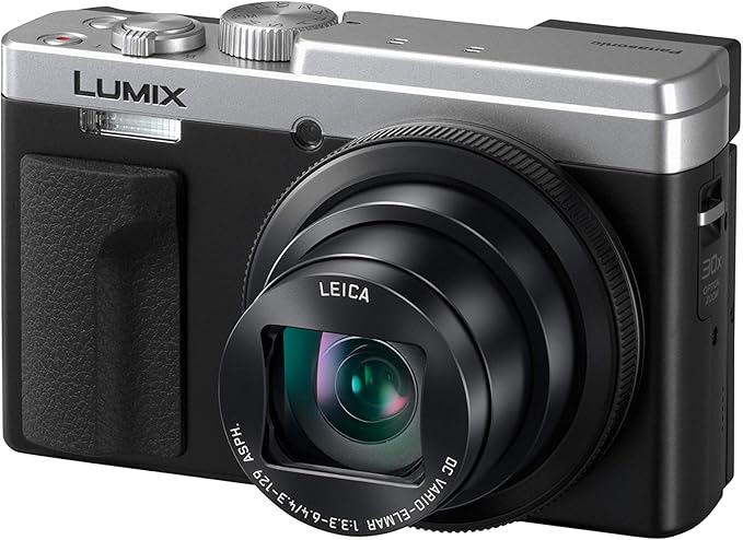 Panasonic LUMIX DC-TZ95EB-S Fotocamera da viaggio compatta di fascia ...
