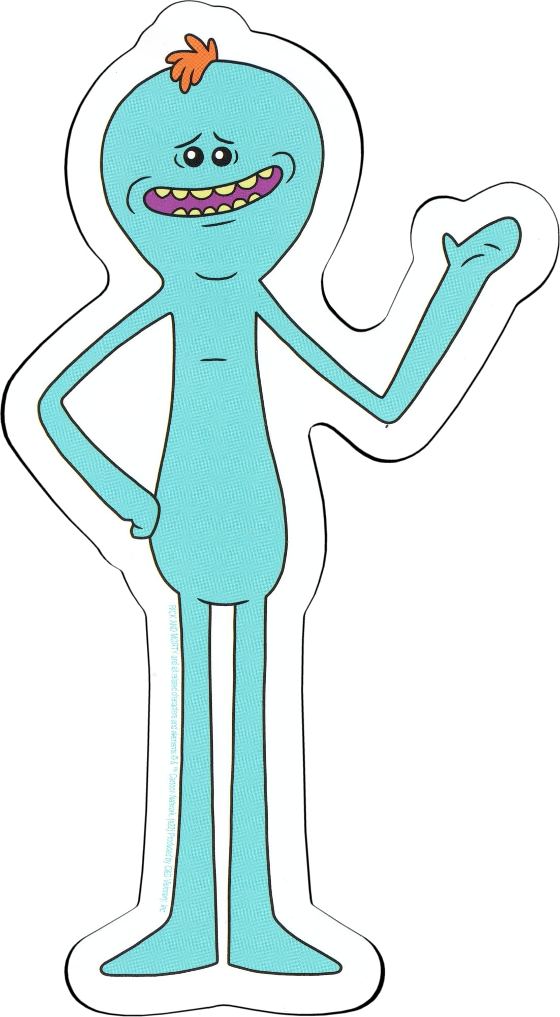 Amazon.com: Rick and Morty - Mr. Meeseeks - Die Cut Sticker/Decal ...
