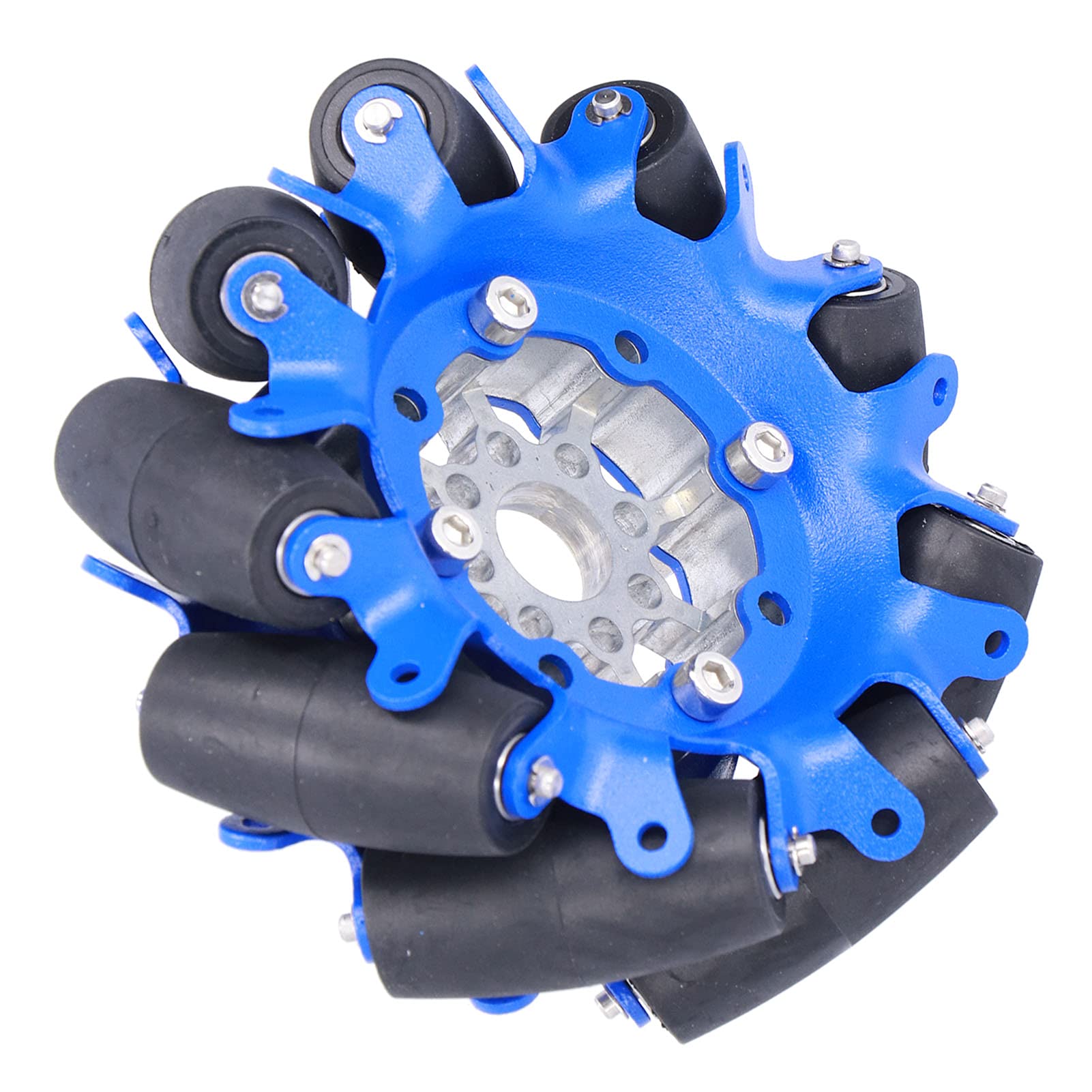 Buy Omni Wheel, Mecanum Wheels Rubber Roller Omnidirectional Wheel SPCC ...