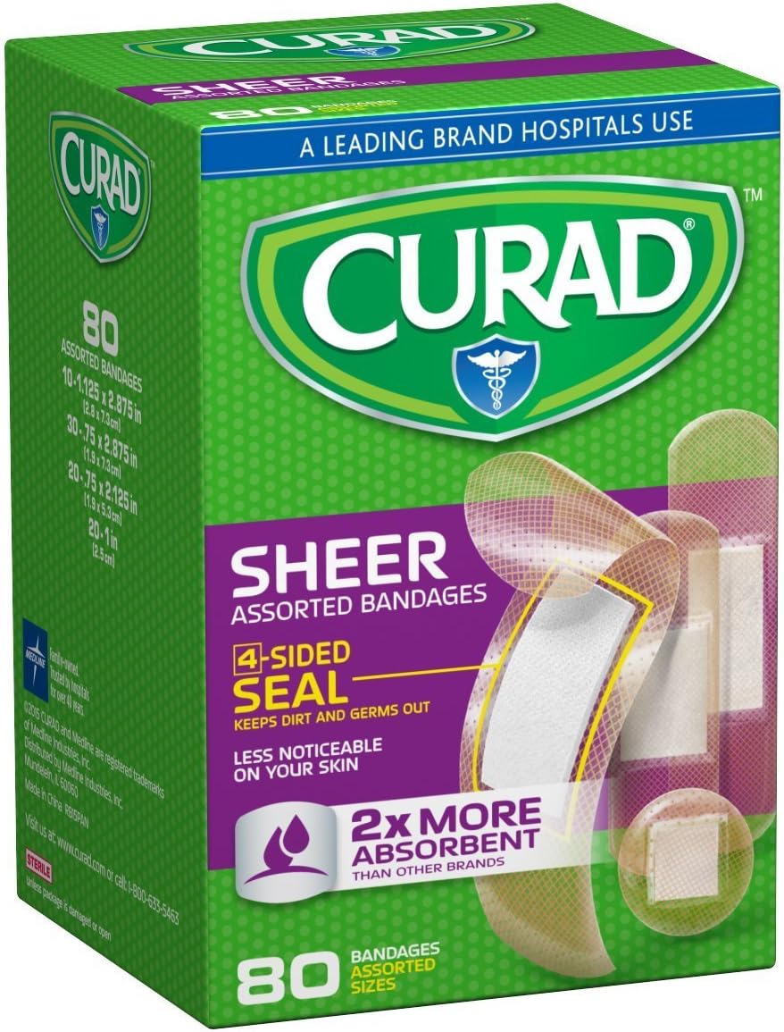 Amazon.com: CVS Health Advanced Healing Hydrocolloid Bandages, Variety ...