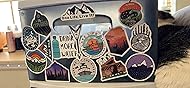 Amazon.com: 100PCS Outdoor Adventure Stickers, Hiking Camping Aesthetic ...