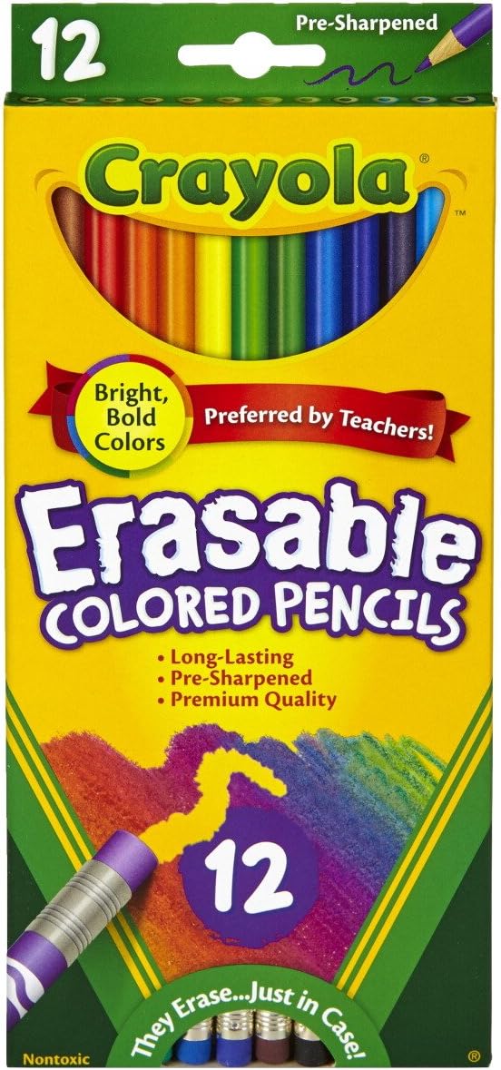Amazon.com: 12/PKG -COLORED PENCILS : Toys & Games