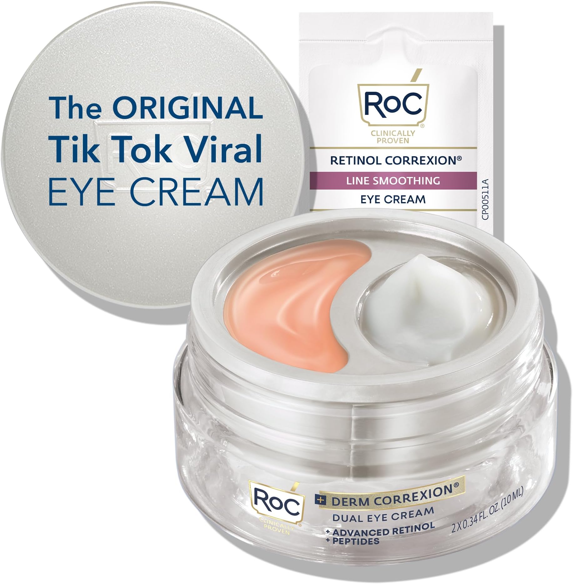 Amazon.com: RoC Derm Correxion Dual Eye Cream with Advanced Retinol ...