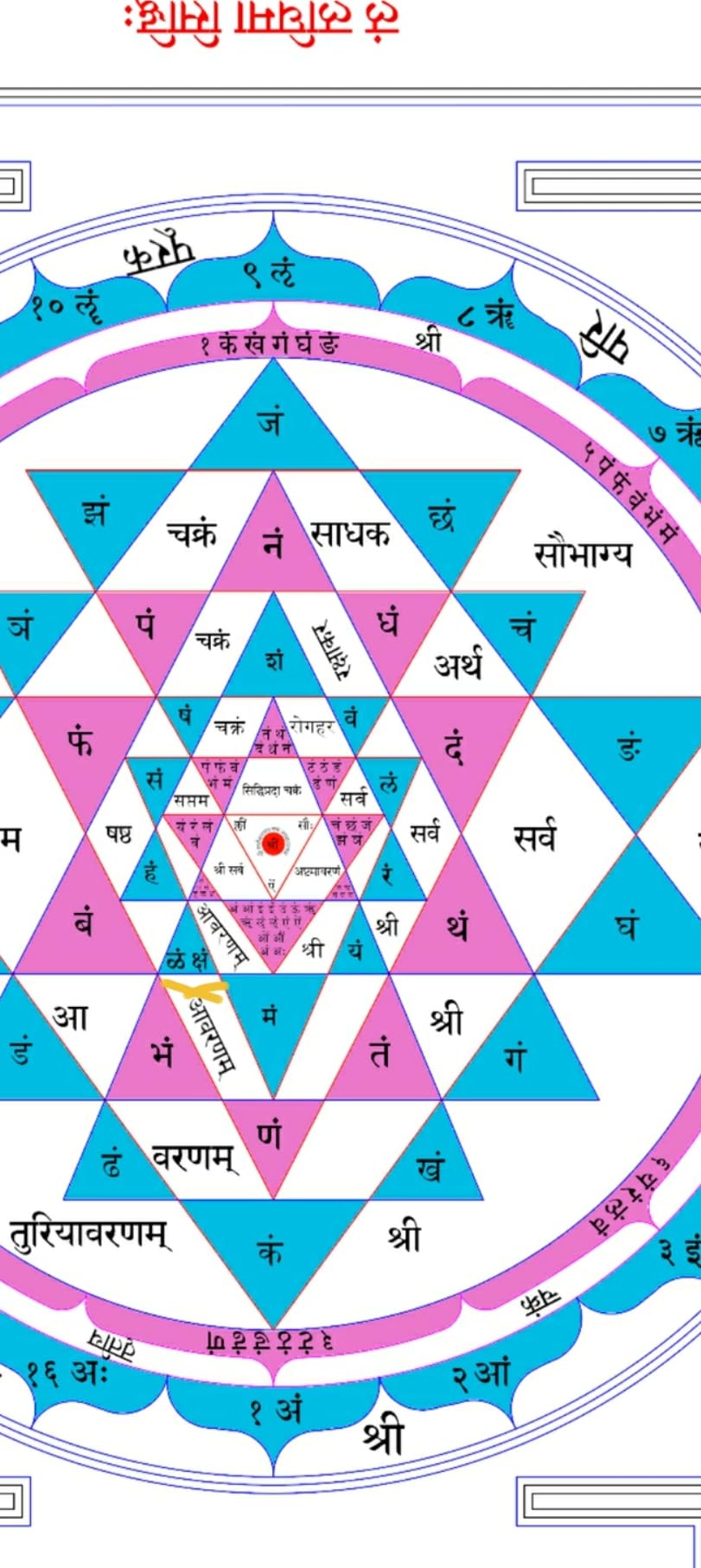 Buy Sri Yantra with Golden Ratio Triangle and Inscriptions Book Online ...