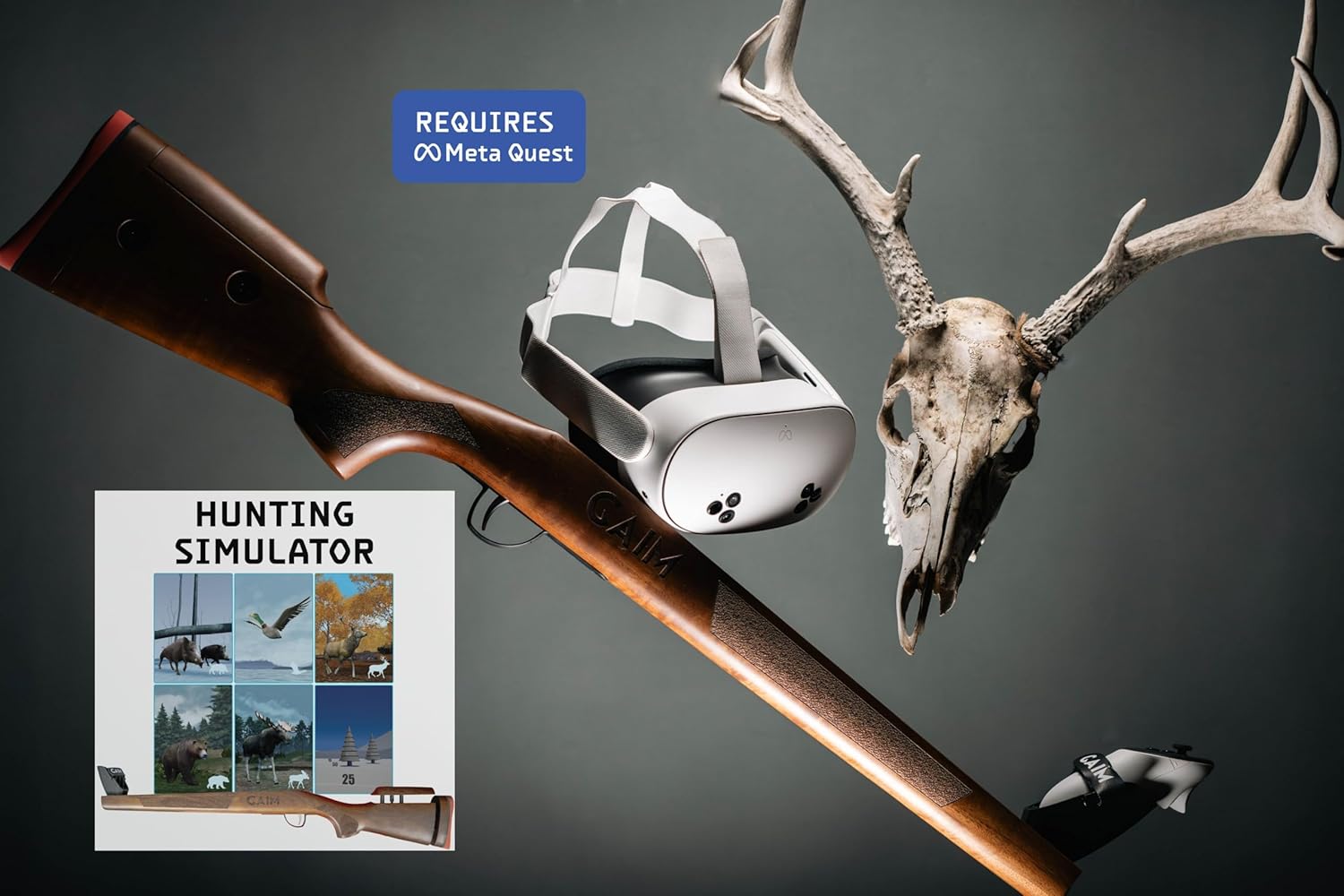 Amazon.com: GAIM Hunting Simulator | Virtual Reality Shooting Simulator ...