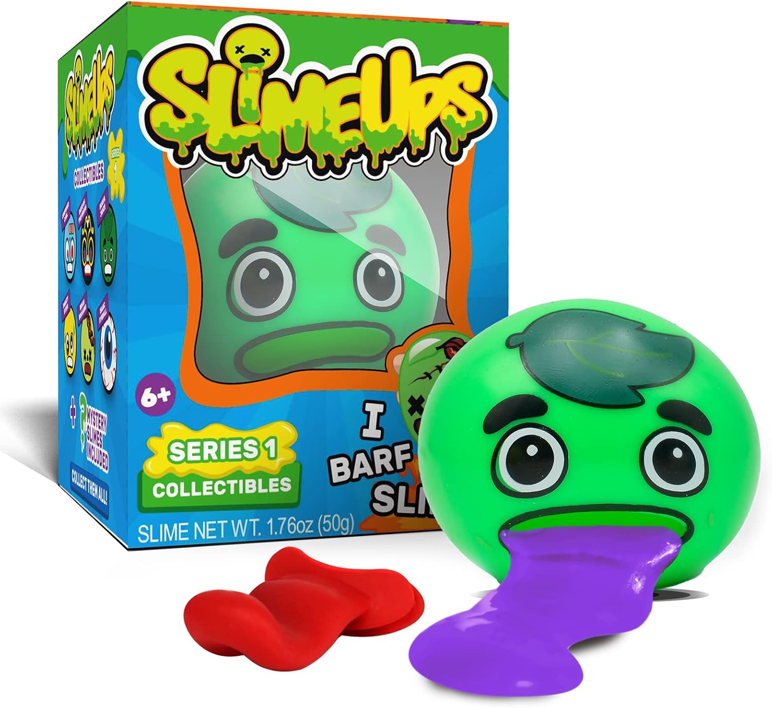 Amazon.com: 3.2In Puking Egg Vomiting Expression Stress Ball, Fidget ...