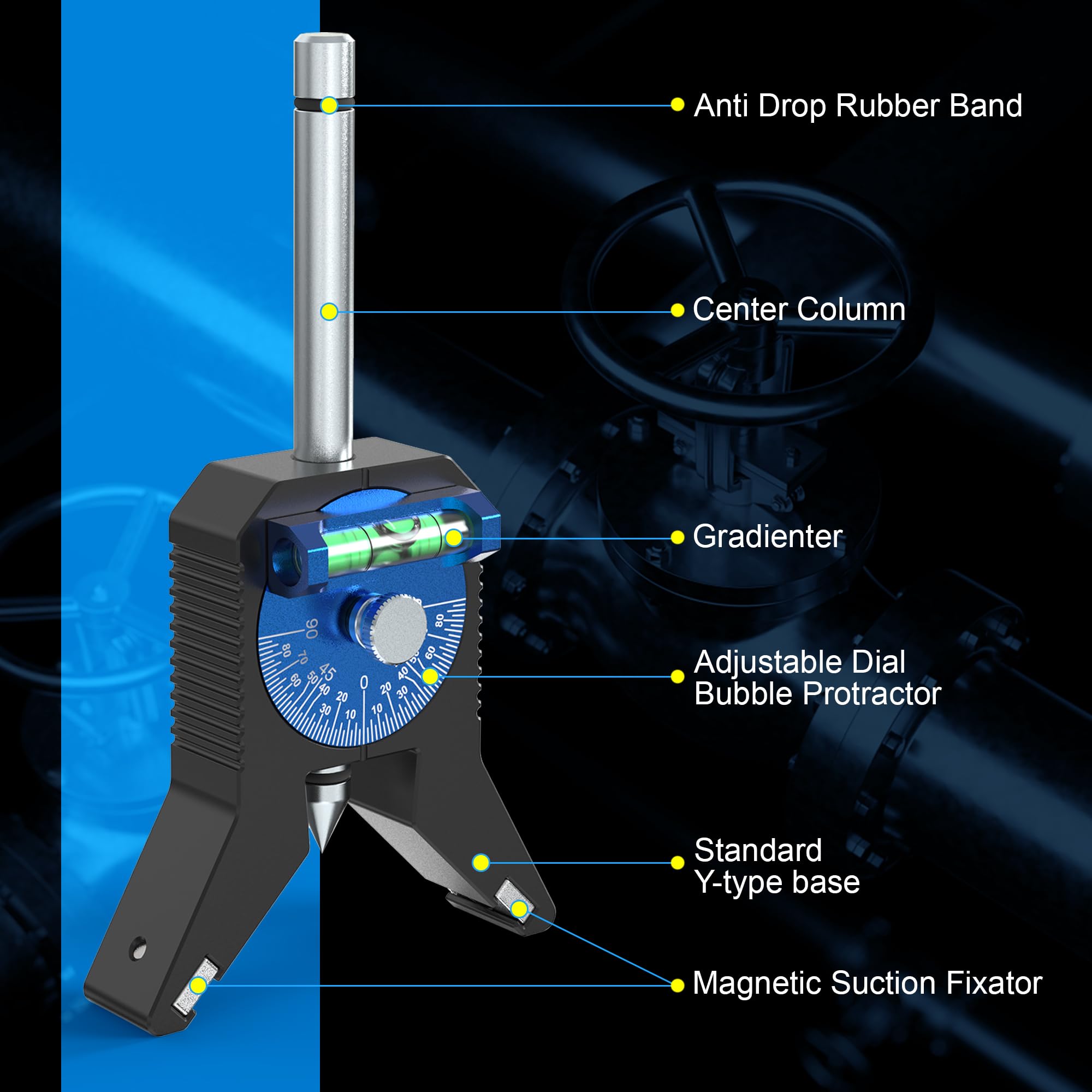 Snapklik.com : Pipe Center Finder, Pipe Marking Center Tool, Locate And ...