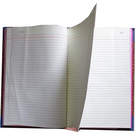 Shyamaraj Single Line Long Register (300 Pages) : Amazon.in: Office ...