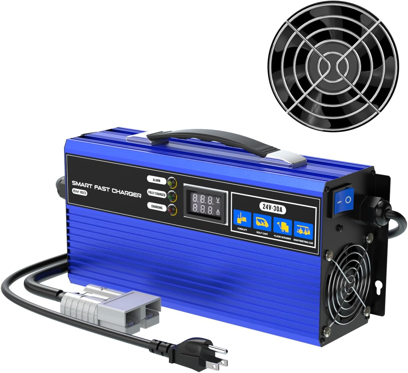 Amazon.com: Eseegoo24V15A Floor Scrubber Battery Charger Pallet Jack ...