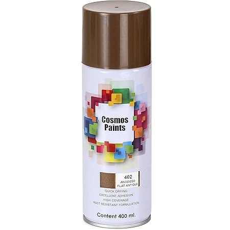 Cosmos Paints Light Brown Spray Paint 400ml : Amazon.in: Car & Motorbike