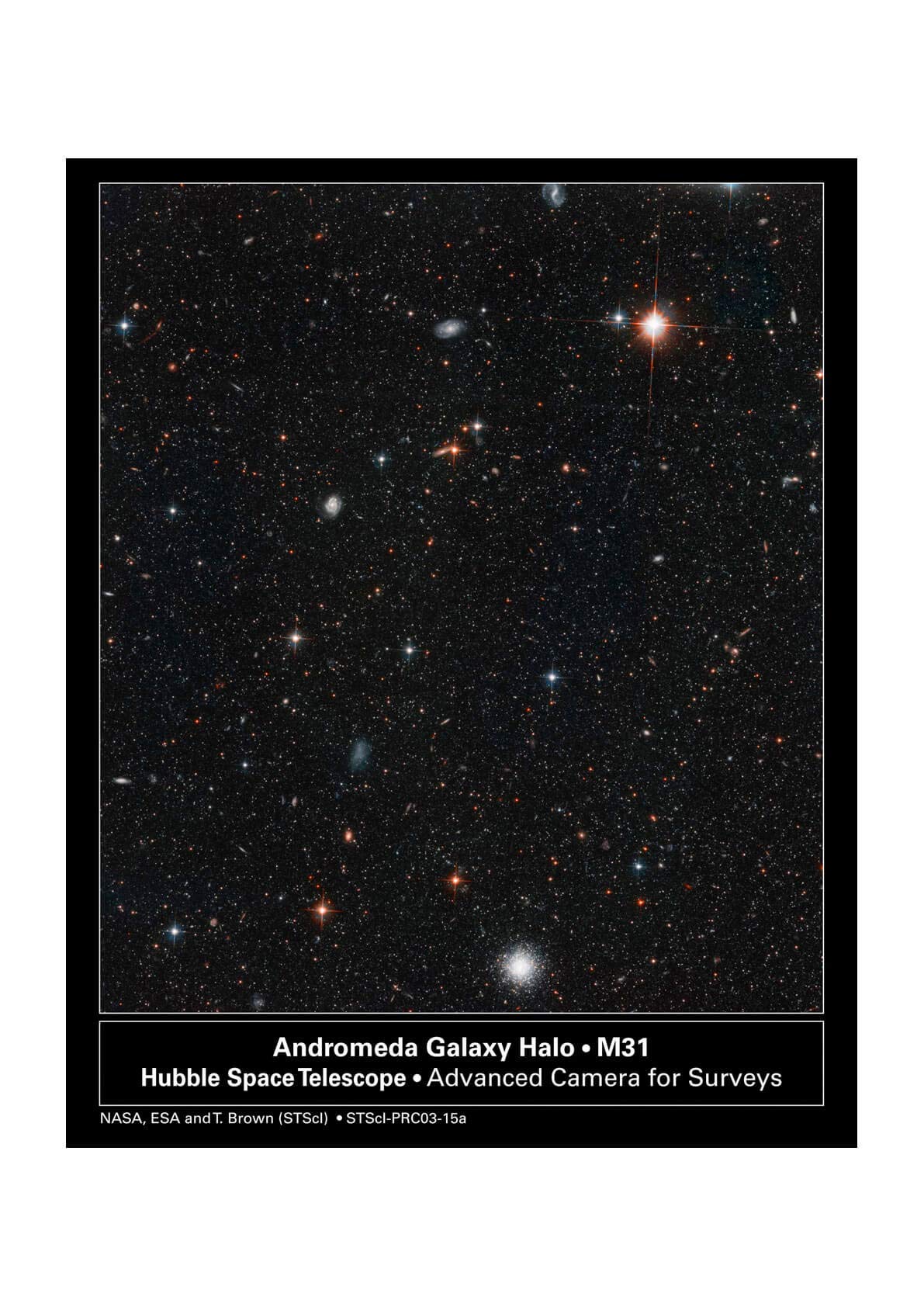 M31 Hubble Scope