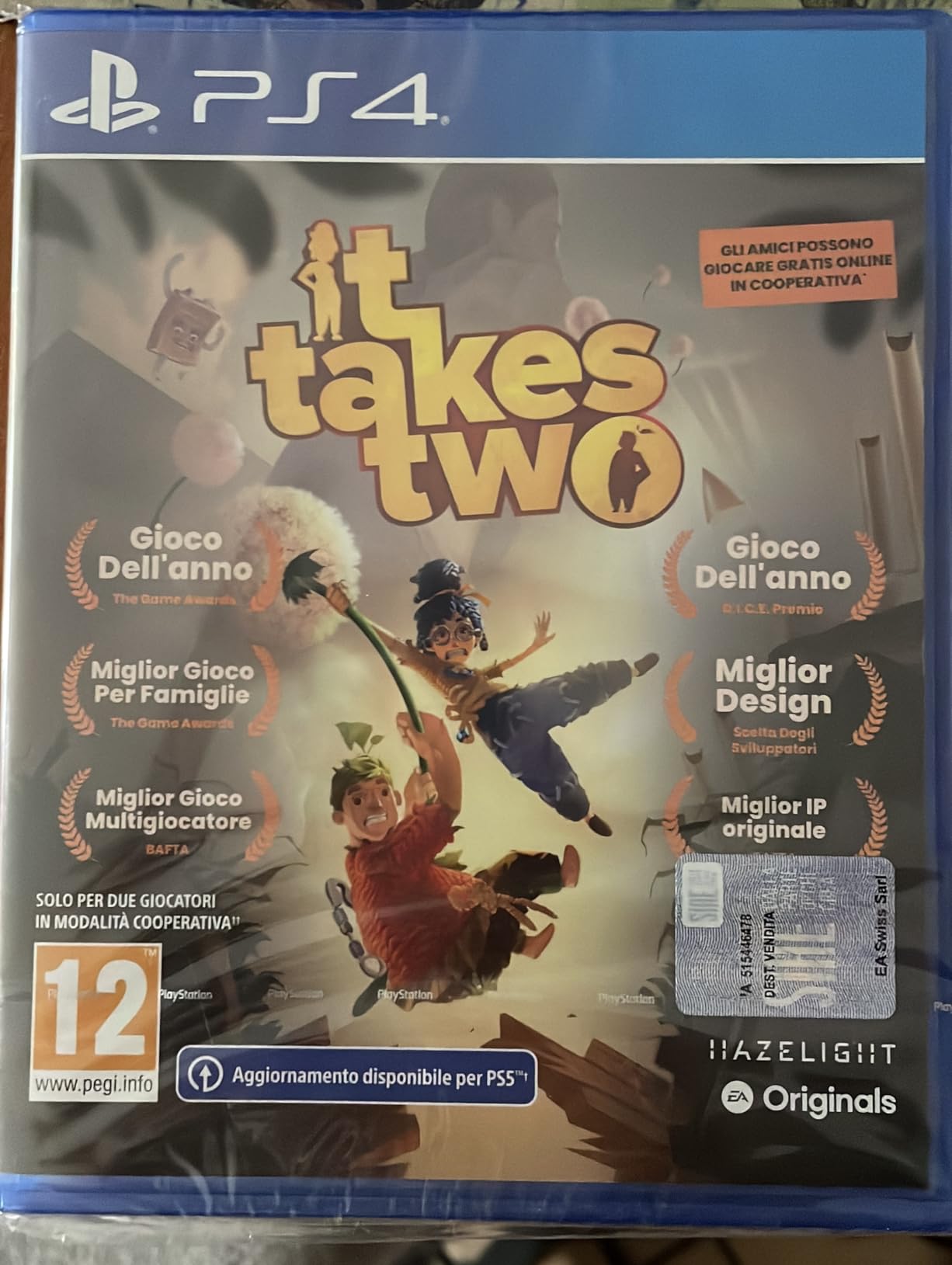 IT TAKES TWO PS4 - PlayStation 4 : Amazon.it: Videogiochi