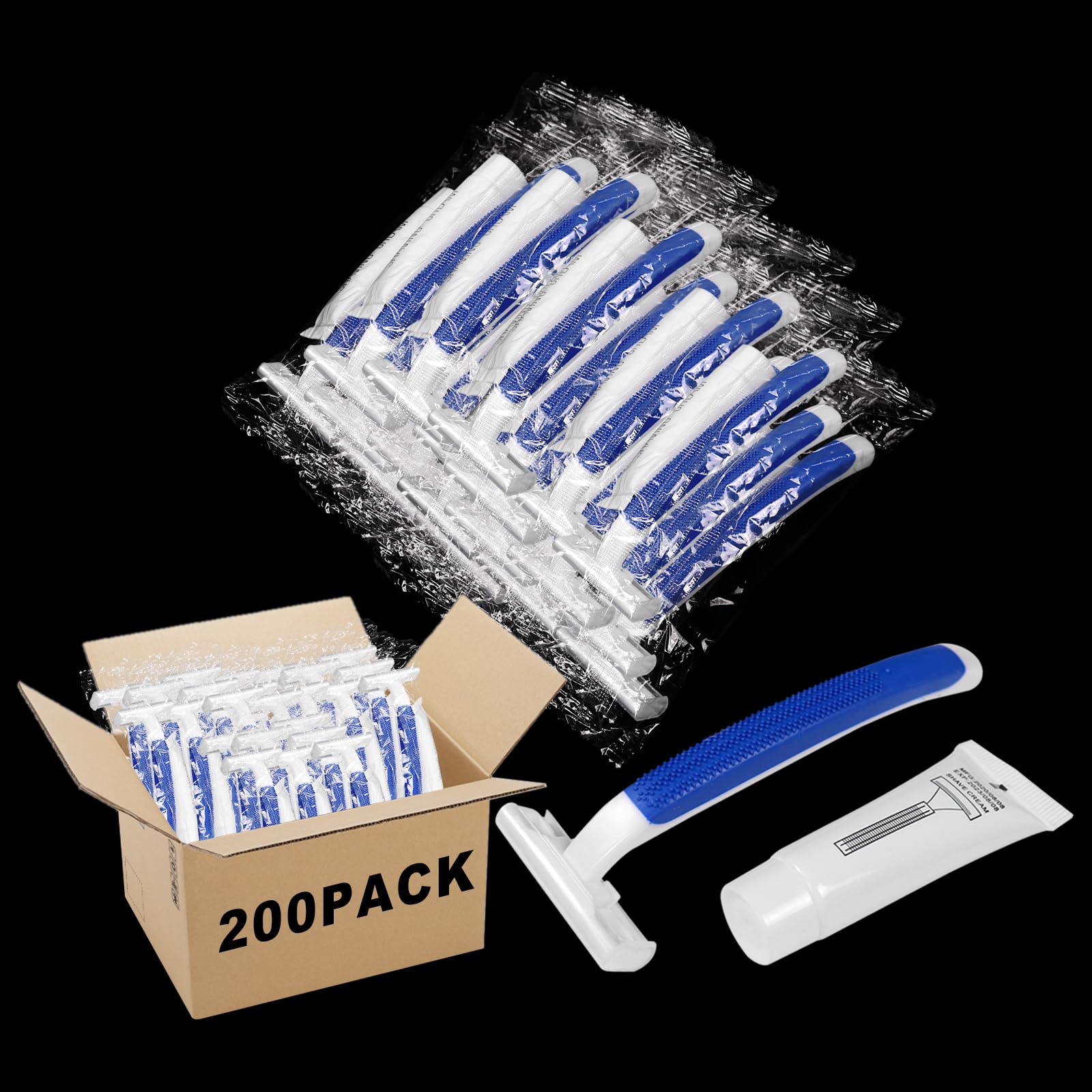 Amazon.com: Disposable Razors in Bulk,razors individually wrapped bulk ...