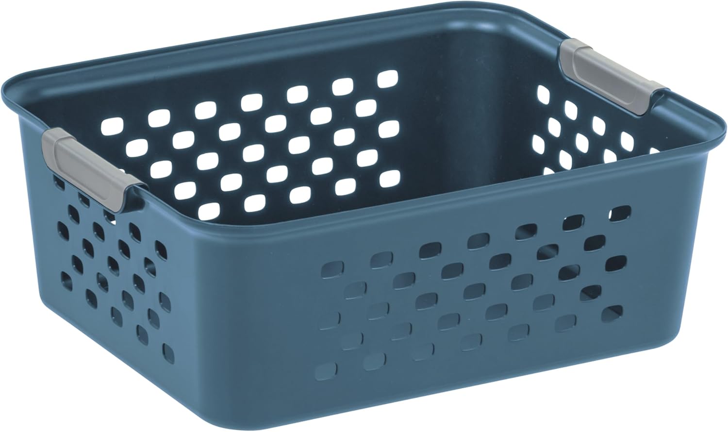 Amazon.com: IRIS USA Plastic Storage Basket, 6-Pack, Medium, Shelf ...