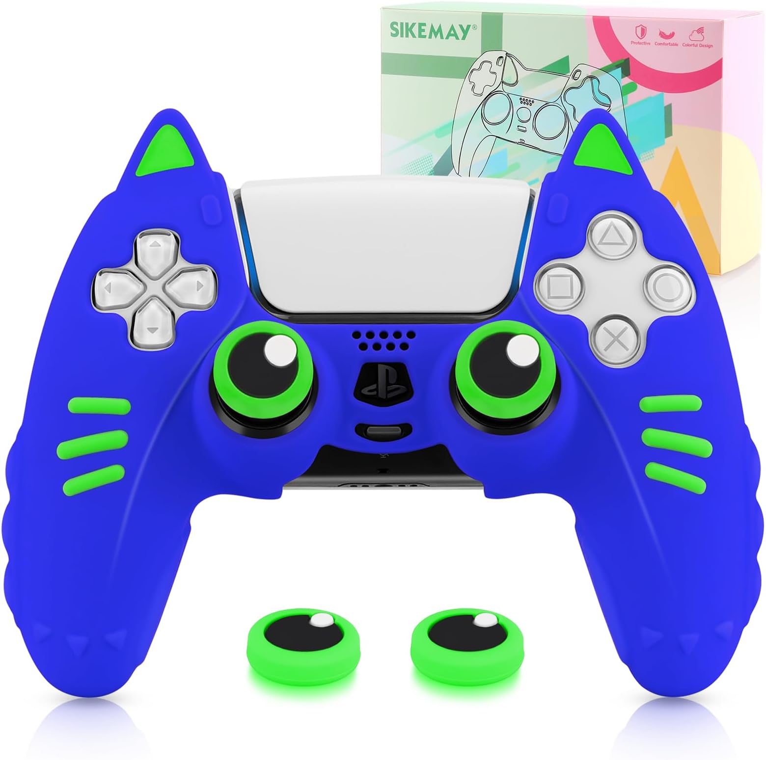 Amazon.com: SIKEMAY Cat Paws PS5 Controller Skin Accessories Anti-Slip ...