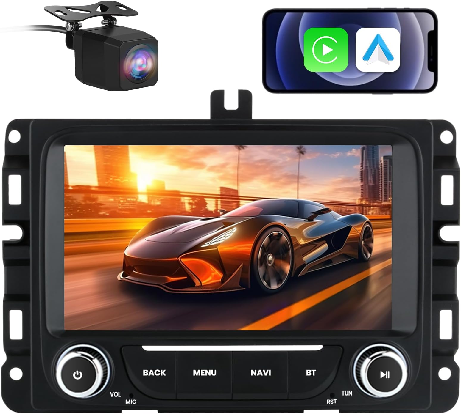 Amazon.com: Naifay Car Stereo Radio for Dodge Ram 1500 2500 3500 2002 ...