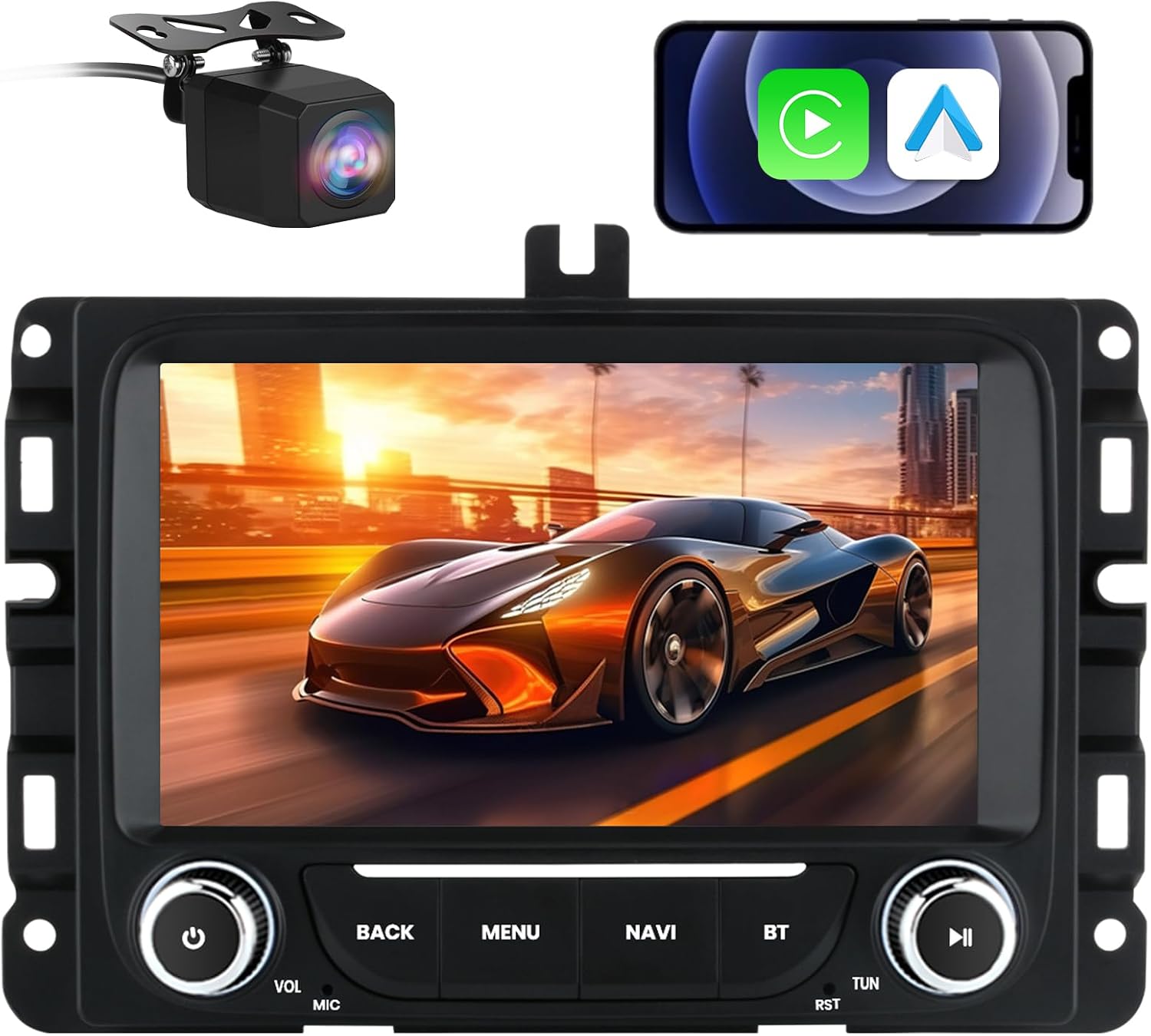 Amazon.com: j Junsun Android 13 Car Radio Stereo for Jeep Renegade ...