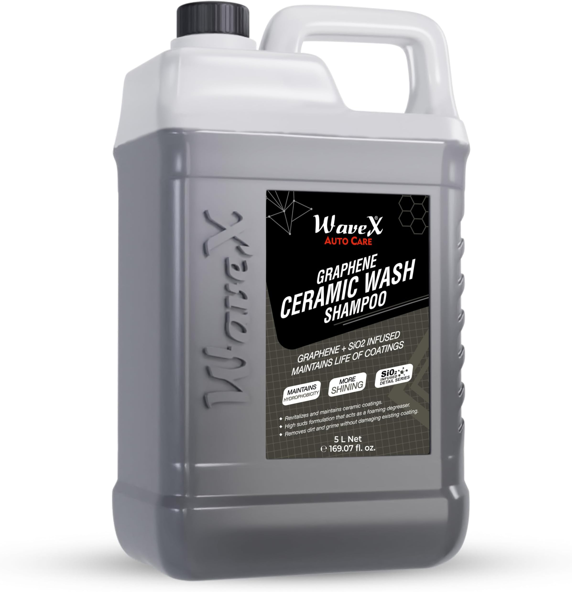 Wavex Ceramic Car Wash Shampoo 5L | Specially for Ceramic Coated ...