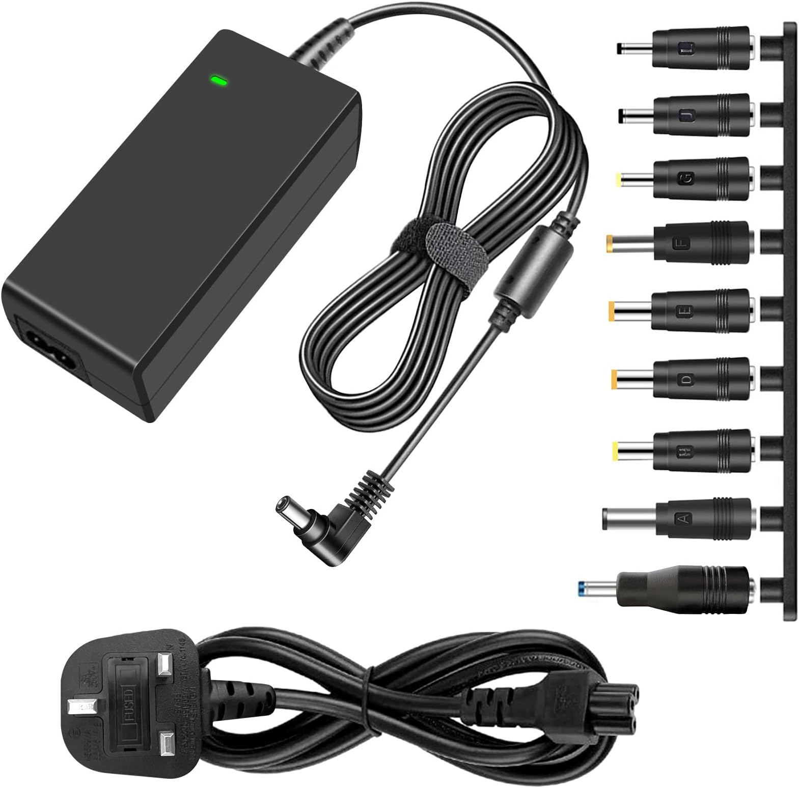 19V Replacement Laptop Charger Power Cord, 65W 60W 45W AC to DC Power ...