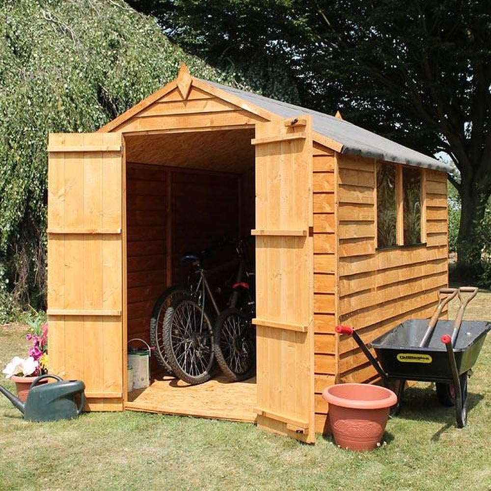 Amazon.com: Windermere 8'x6' Overlap Apex Garden Shed