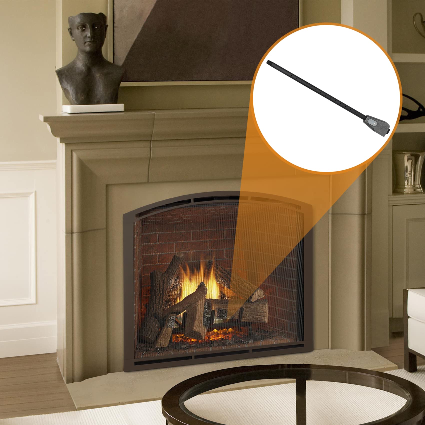 Snapklik.com : Stanbroil Universal Gas Log Lighter Starter