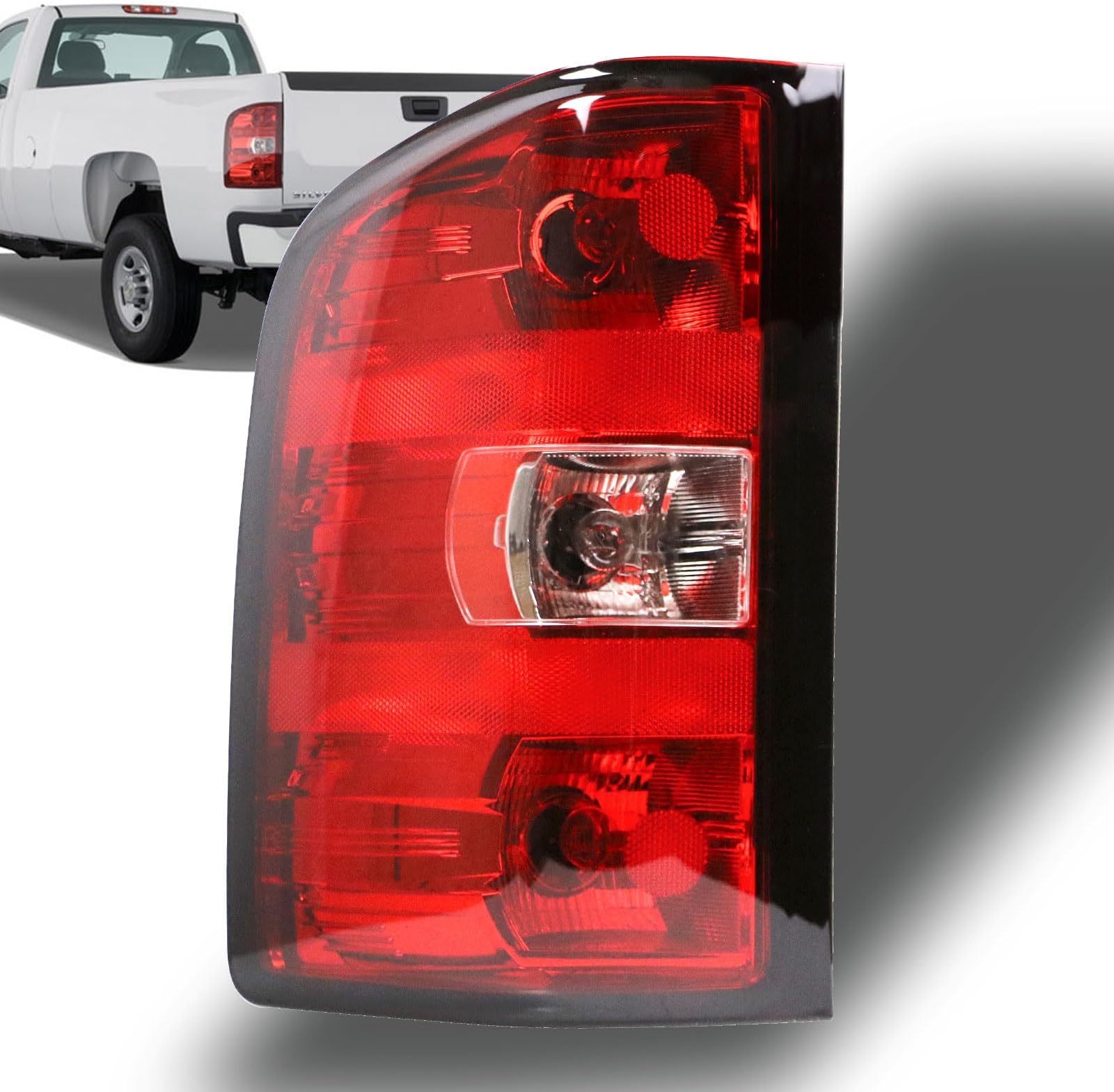 Amazon.com: Nakuuly Tail Light Assembly Compatible With 2007-2013 Chevy ...