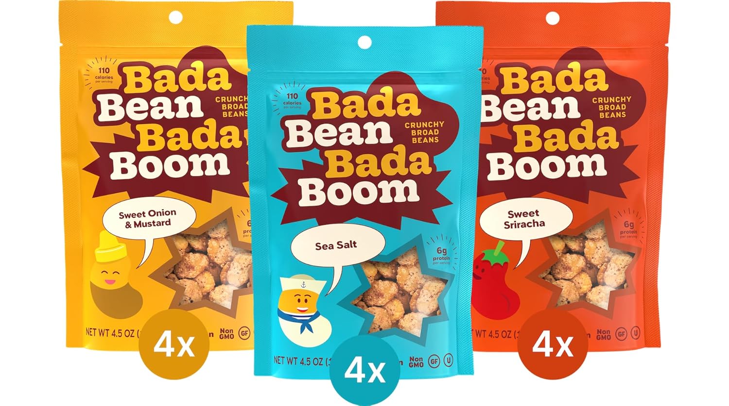 Amazon.com: Bada Bean Bada Boom Plant-Based Protein, Gluten Free, Vegan ...