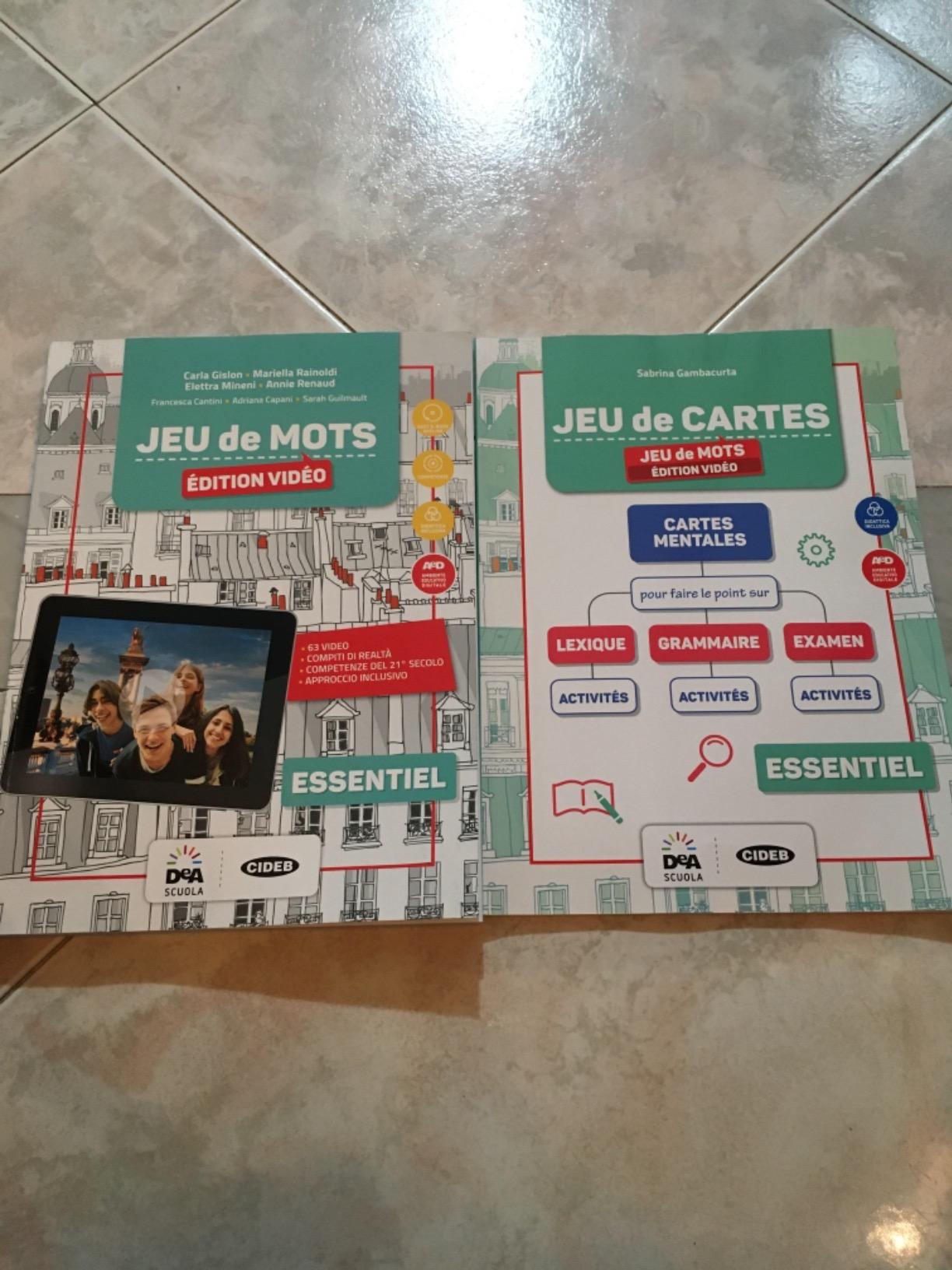 Jeu de mots essentiel. Livre de l'eleve et cahier. Per la Scuola media ...