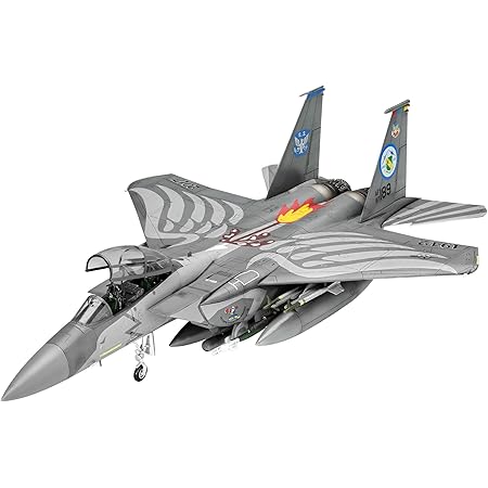 Revell 03841 F-15 Eagle Model Kit 1:72 Scale, Unvarnished : Amazon.co ...
