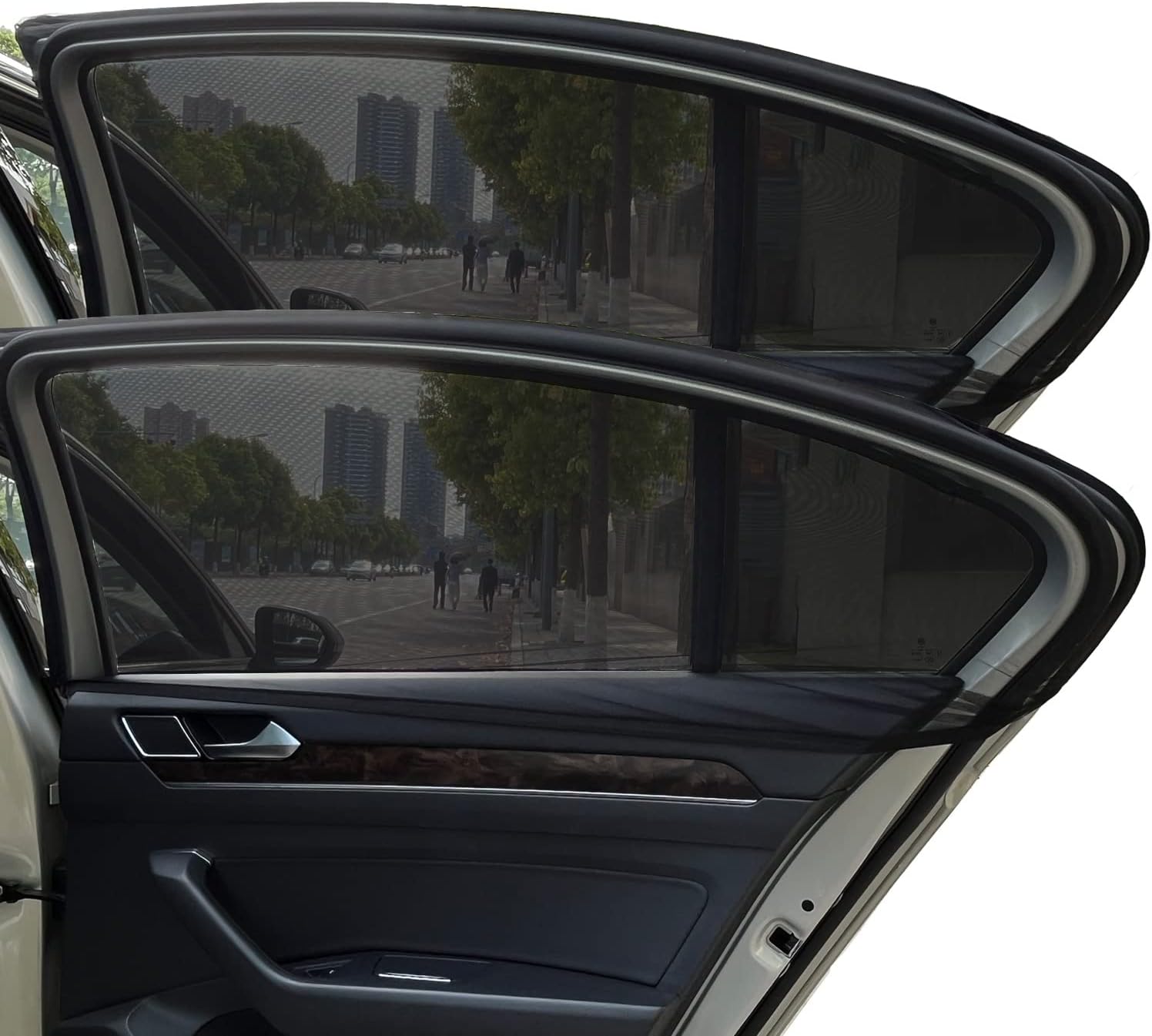 KITBEST Car Window Shades for Baby, 2 Pack Sun Shade, Blinds Sunshades ...