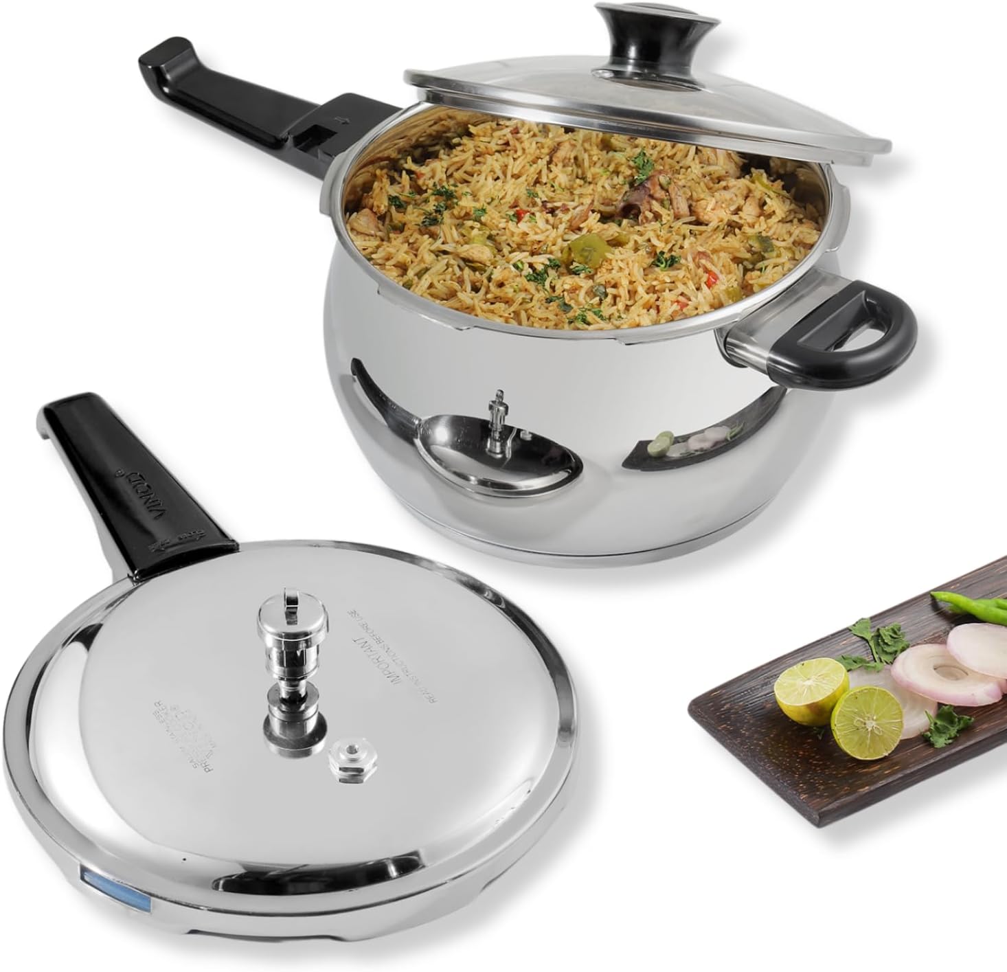 Amazon.com: Handi Cooker 6.5lts with glass lid: Home & Kitchen