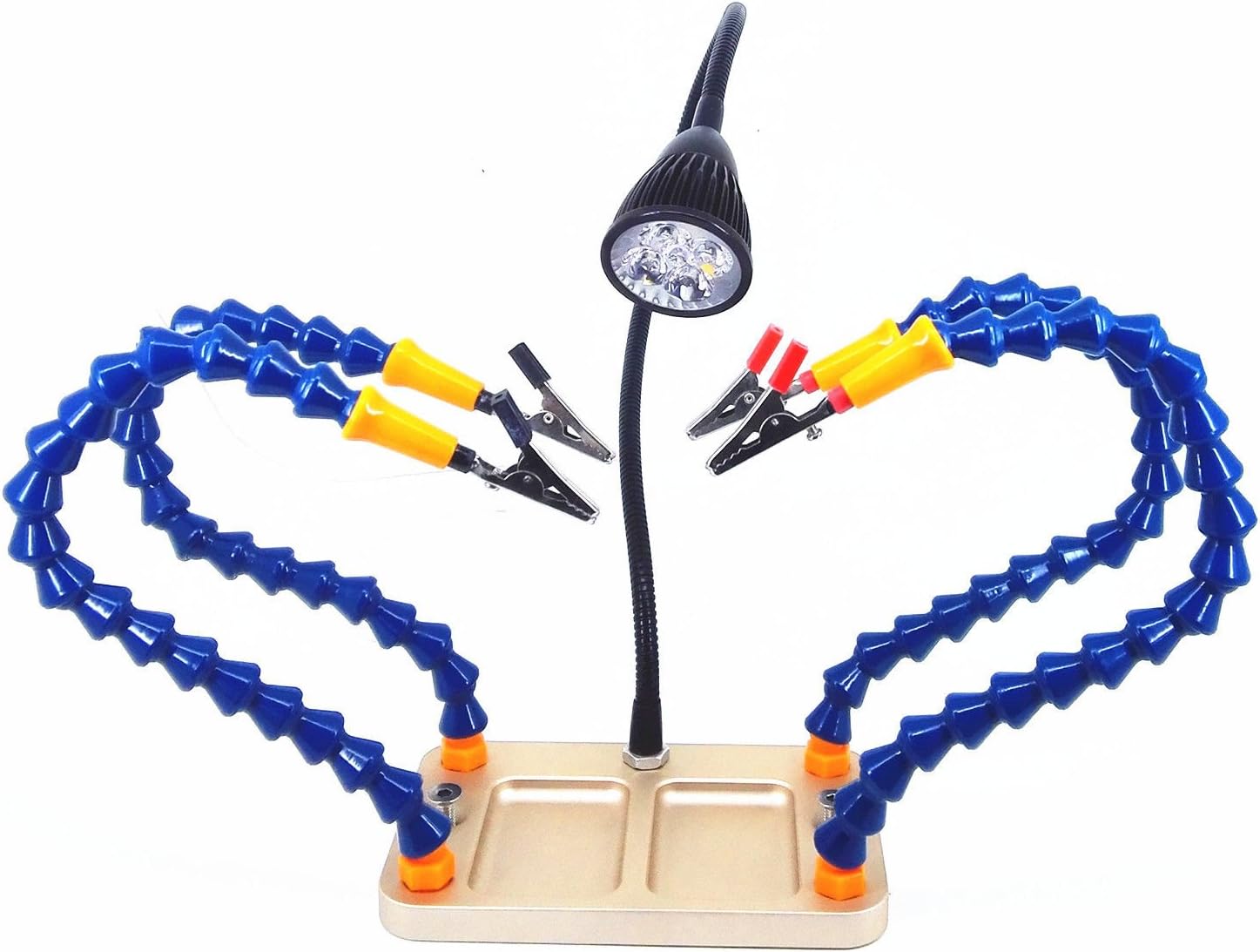 With LED Third Hand Tool, Helping Hands, Soldering, Electronics, DIY ...