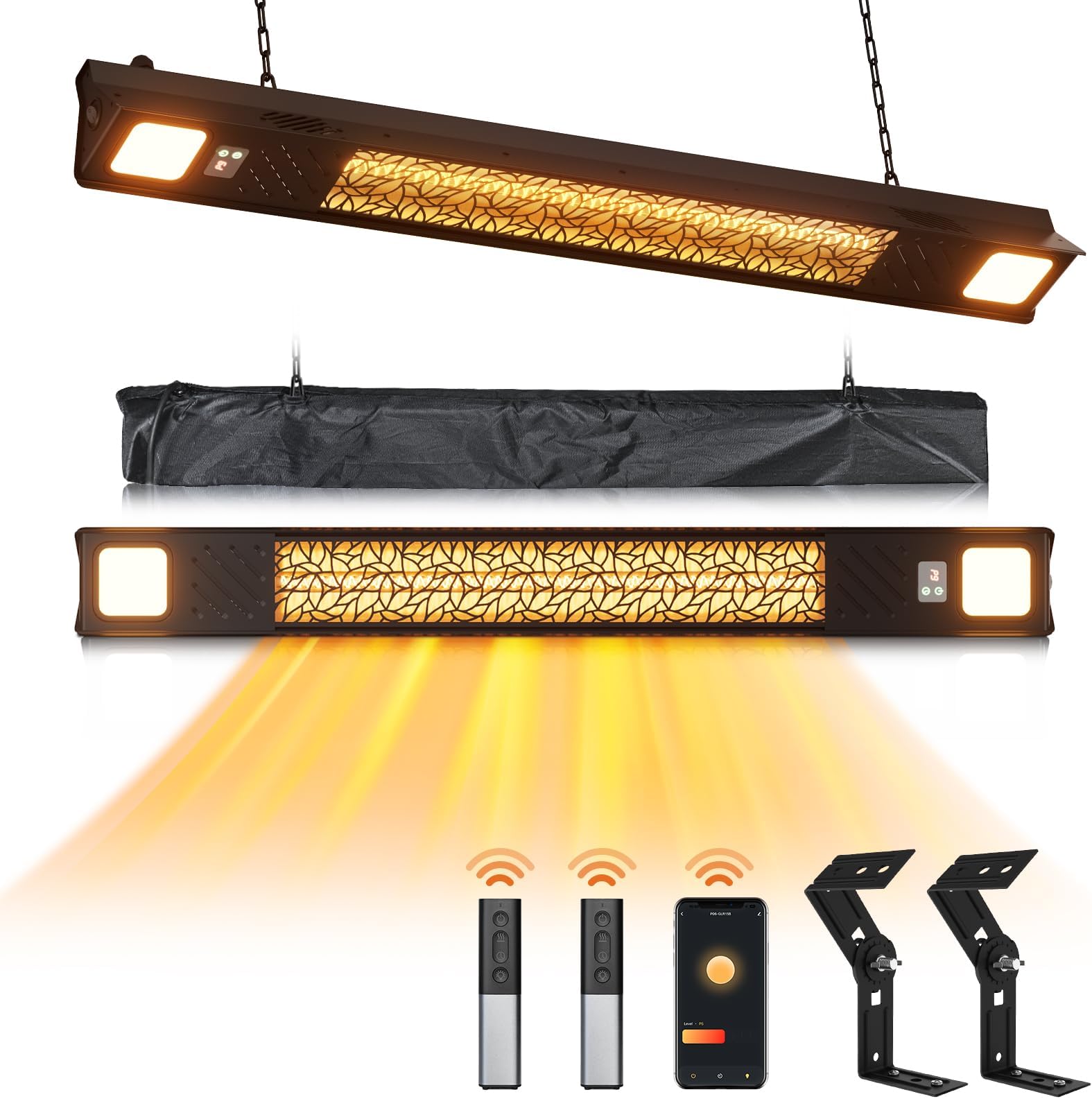 Amazon.com: Air Choice Outdoor Heaters for Patio, 1500W Infrared ...