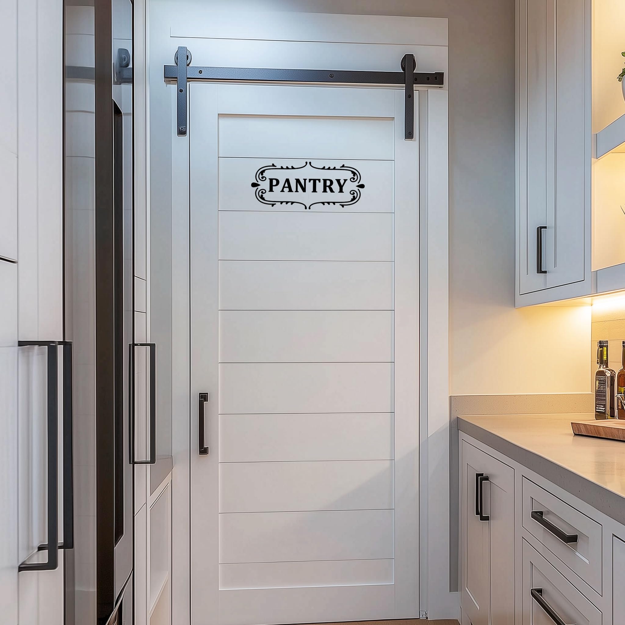 Snapklik.com : Pantry Room Vinyl Decal, Kitchen Pantry Door Decal ...
