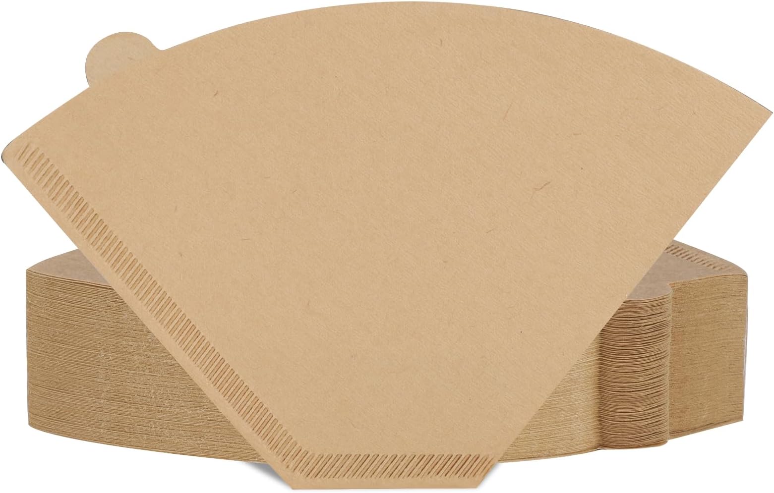 Amazon.com: Coffino Premium #4 Cone Coffee Filter Paper, Natural Brown ...
