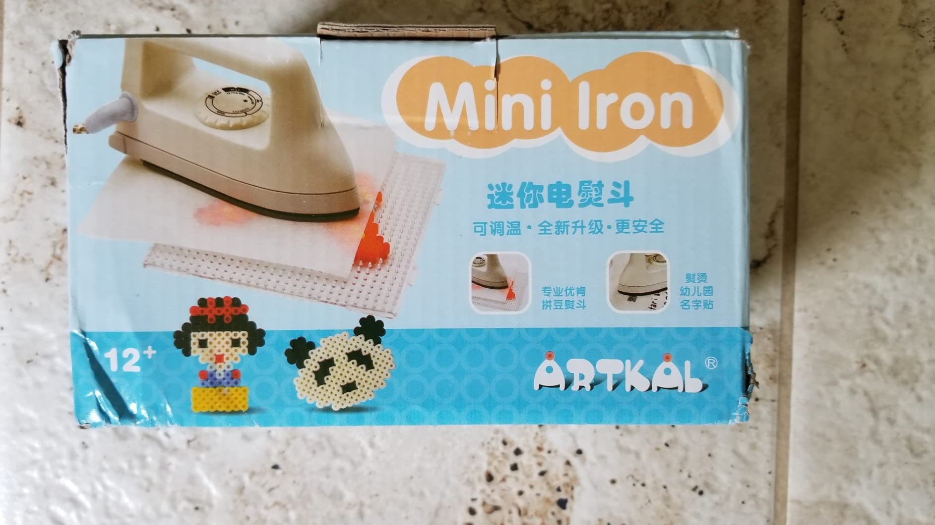 Amazon.com: Artkal Mini Iron for Crafts Bead Art Iron, Portable Iron ...