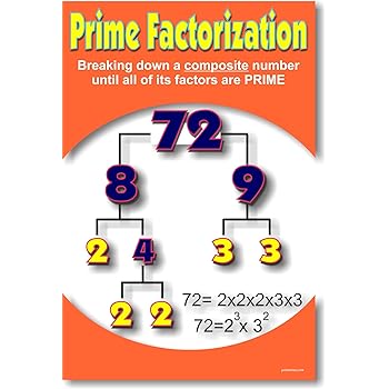 Amazon.com: Prime & Composite Numbers - Educational Classroom Math ...