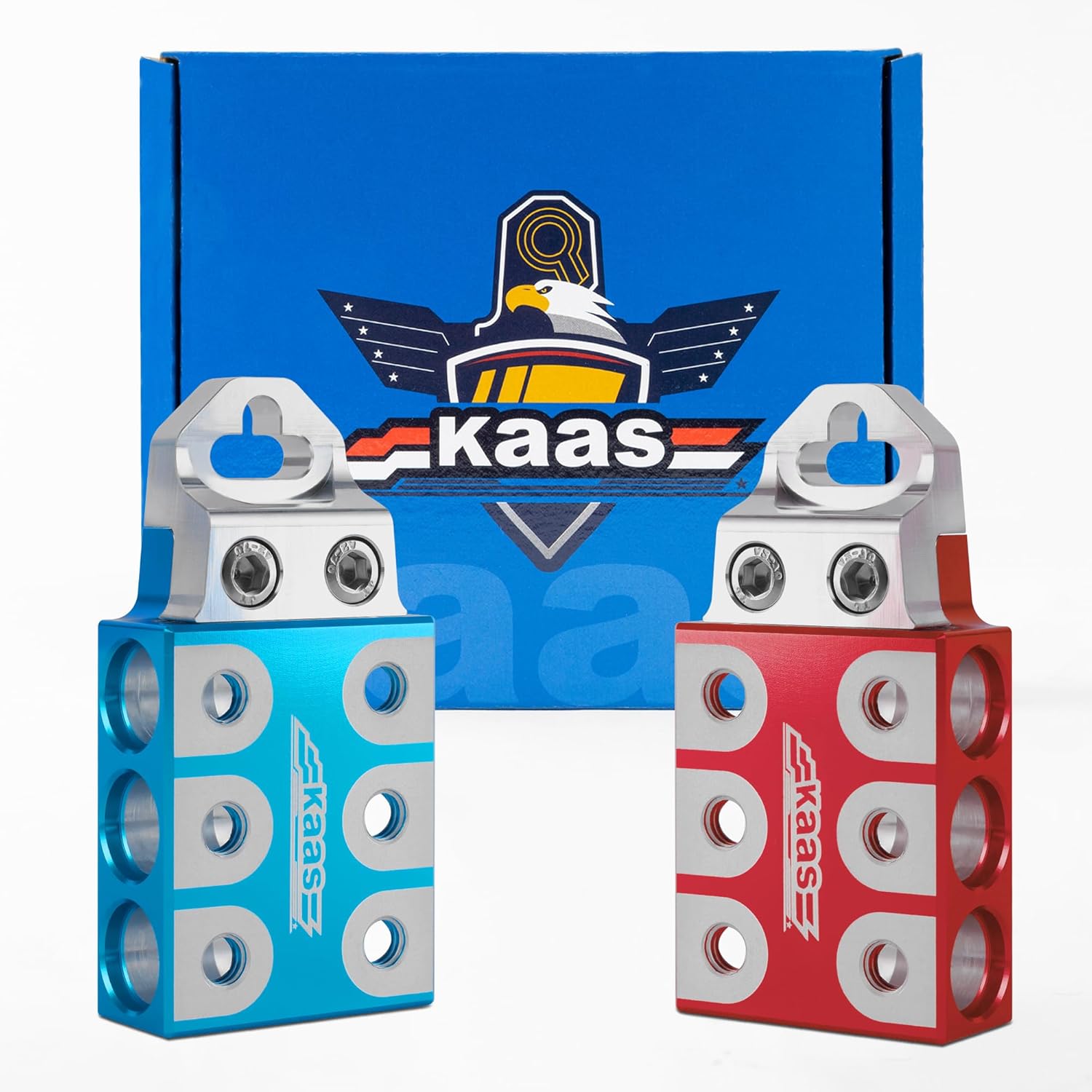 Kaas 6x1/0 Modular Car Battery Terminal Connector, 4/0 AWG, 8AWG ...