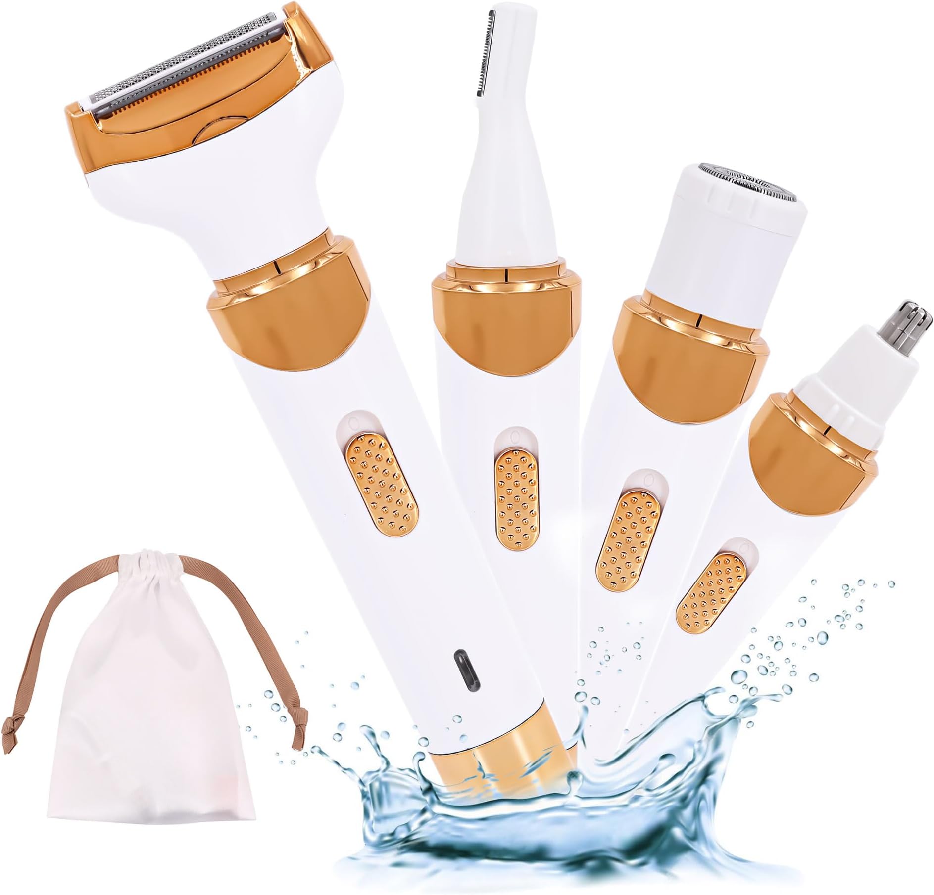 Amazon.com: COOL CARRY Eletric Razor for Woman,4 in 1 Rechargeable ...