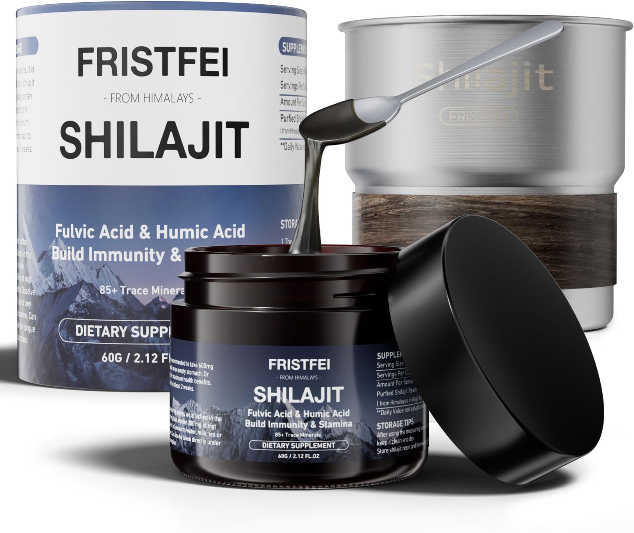 Amazon.com: naypiny Shilajit Pure Himalayan Organic Resin - 800mg ...