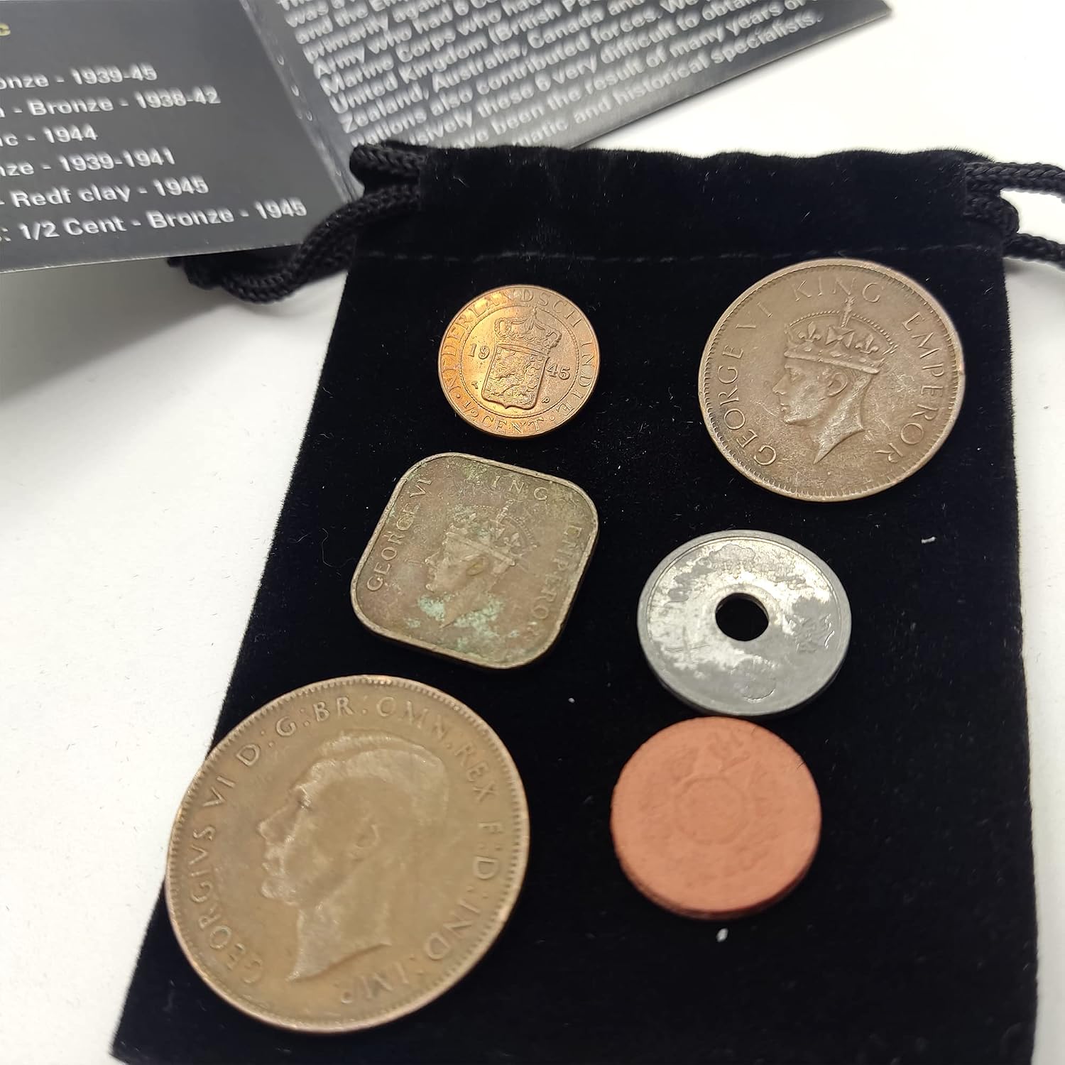 WW2 World Currency – 6 Coins Used During The World War 2 in The Pacific ...
